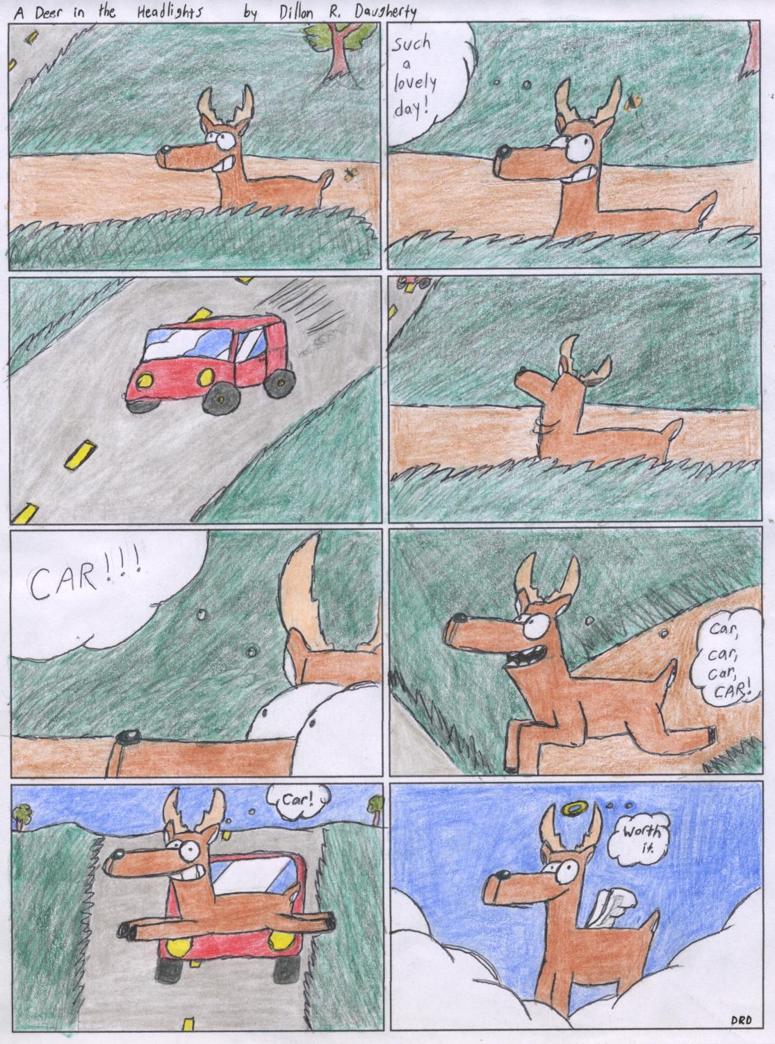 Deer Comic Strip