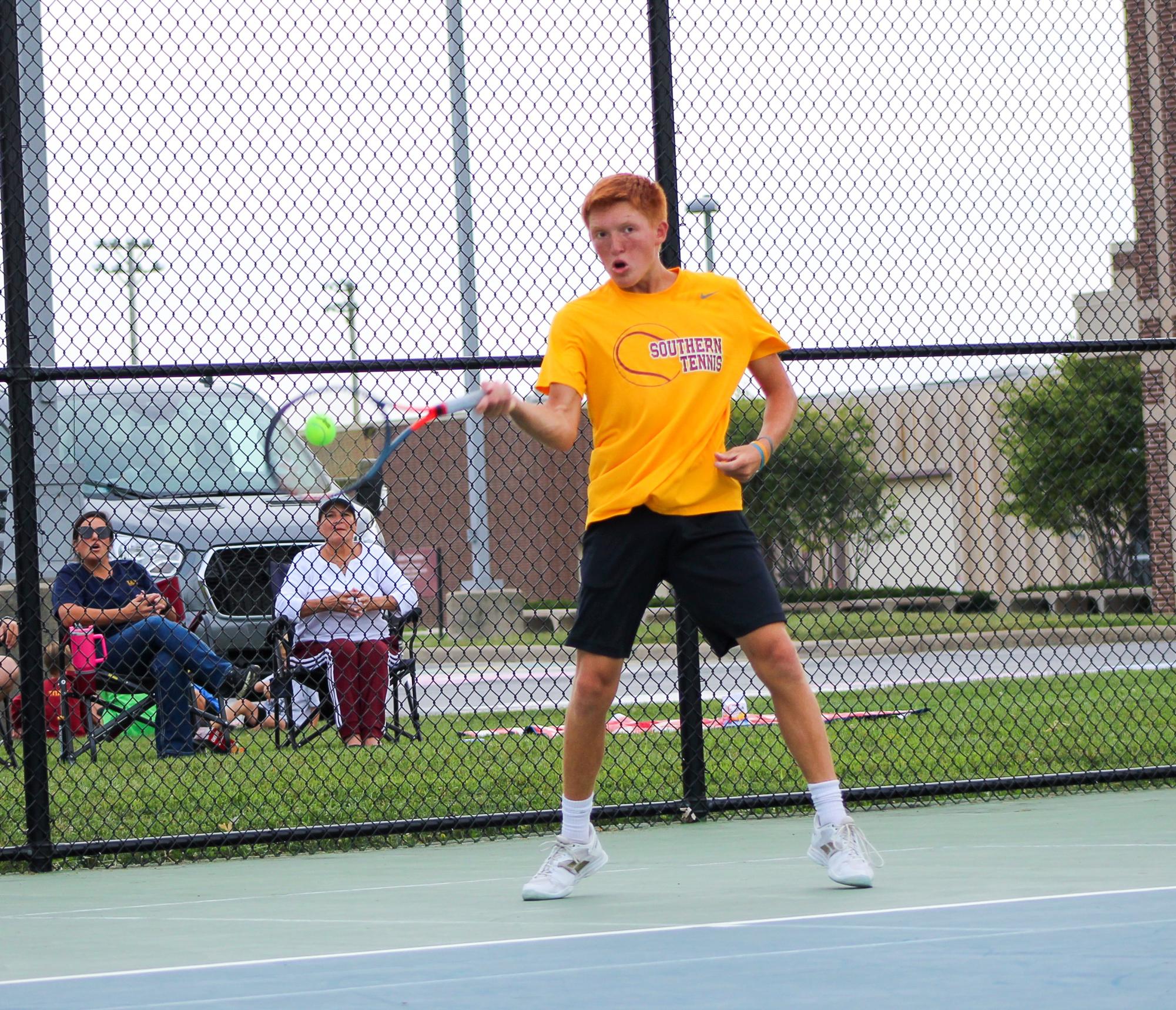 Titan tennis claws the Wildcats – The Southerner